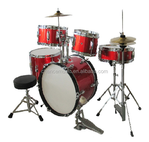 Customizable 7-drum and 3-cymbal Drum Set Jazz Percussion Instrument ...
