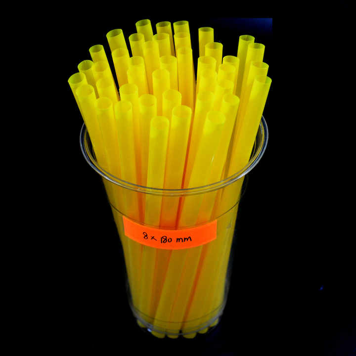 Bio Ecologic Plastic Straws PLA Drinking Yellow Straw| Alibaba.com