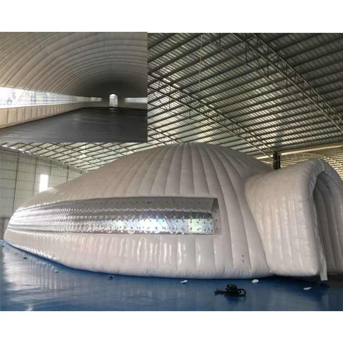 Giant Inflatable Restaurant Tent with Clear Windows for Parties