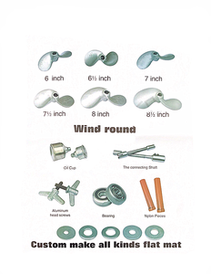 Long Shaft Boat Motor - Long Tail Boat Shaft Propeller - 3 Blade ...