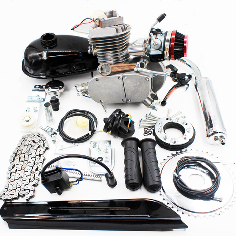 80cc Bike Engine - Electric Starting Gasoline Powered 2 Stroke
