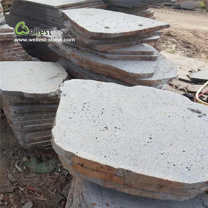 Beautiful Rough Edge Grey Volcanic Basalt Stepping Stone for ...