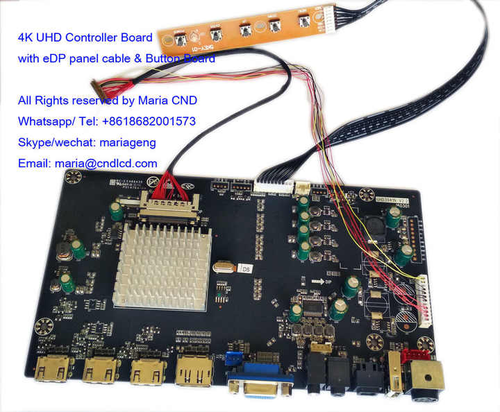 4K Qhd 3840X2560 Resolutie Led Lcd Monitor Display Universele Skd Kit ...