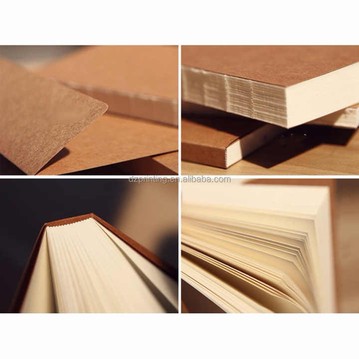 Wholesale A5 Journal - Custom Plain Kraft Paper Notebook