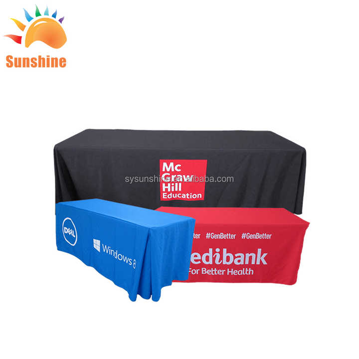 Custom Table Cover Show Stretch Table Cloth Throw Fitted 6ft 8ft Table Cover| Alibaba.com
