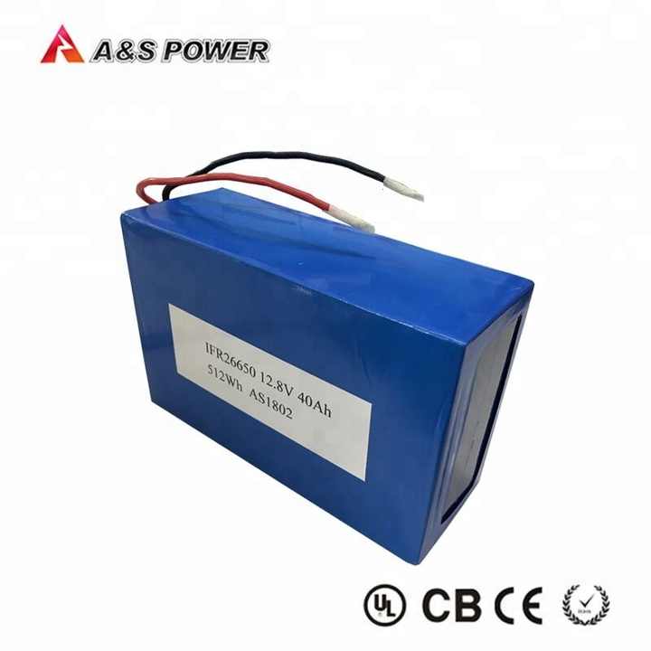 Lithium 26650 4S12P 12.8v 40ah Lifepo4 Battery Pack with BMS