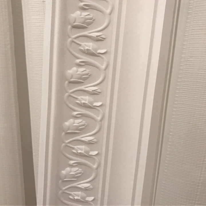 Gypsum Cornice - Stylish 3D Plaster Moulding for Ceilings