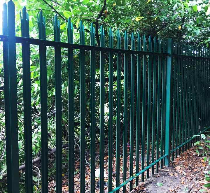 RAL6005 Powder Coating Angle Bar Fence for Farm & Palisade