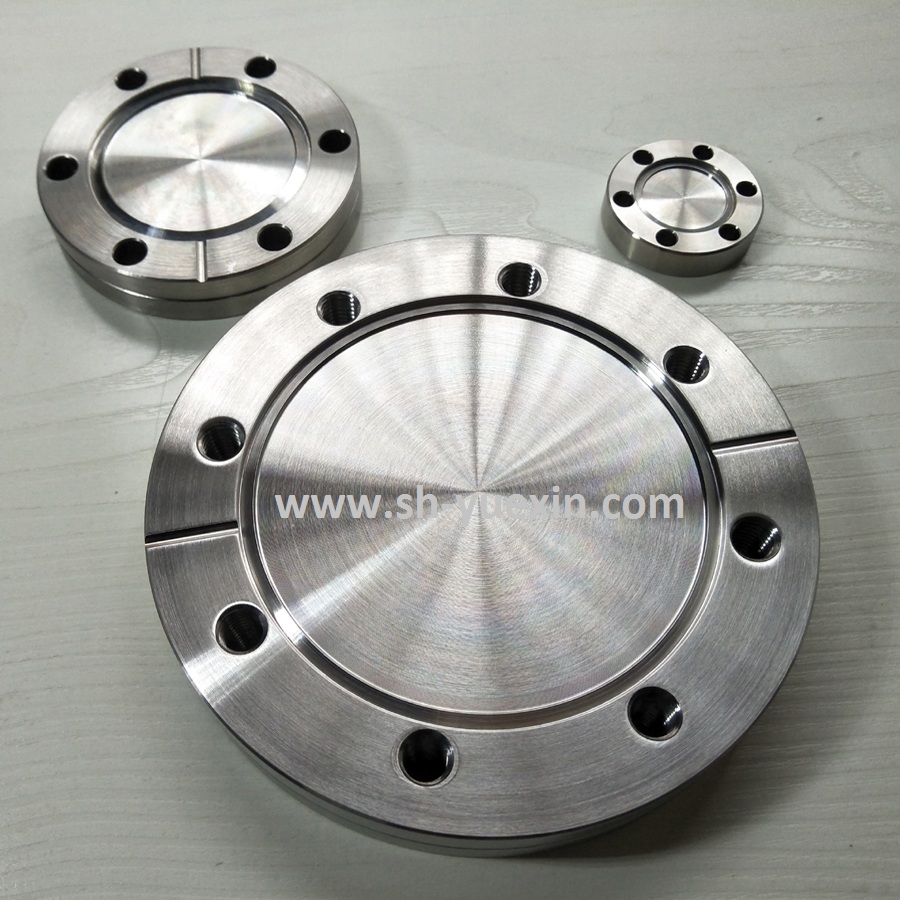 Ultra High Vacuum CF Flange Stainless Steel 316L 316 304 Rotating or ...