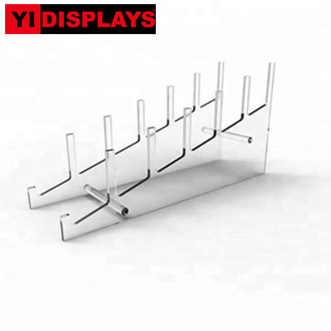 Clear acrylic display plate rack multiple plate display holder plate ...