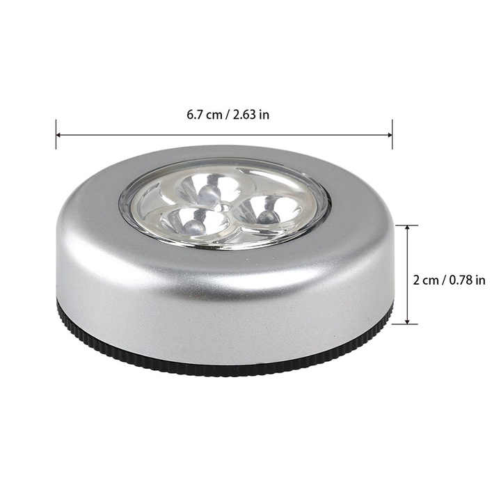 Best Click Push LED Lamp - Bright, Battery Powered Light