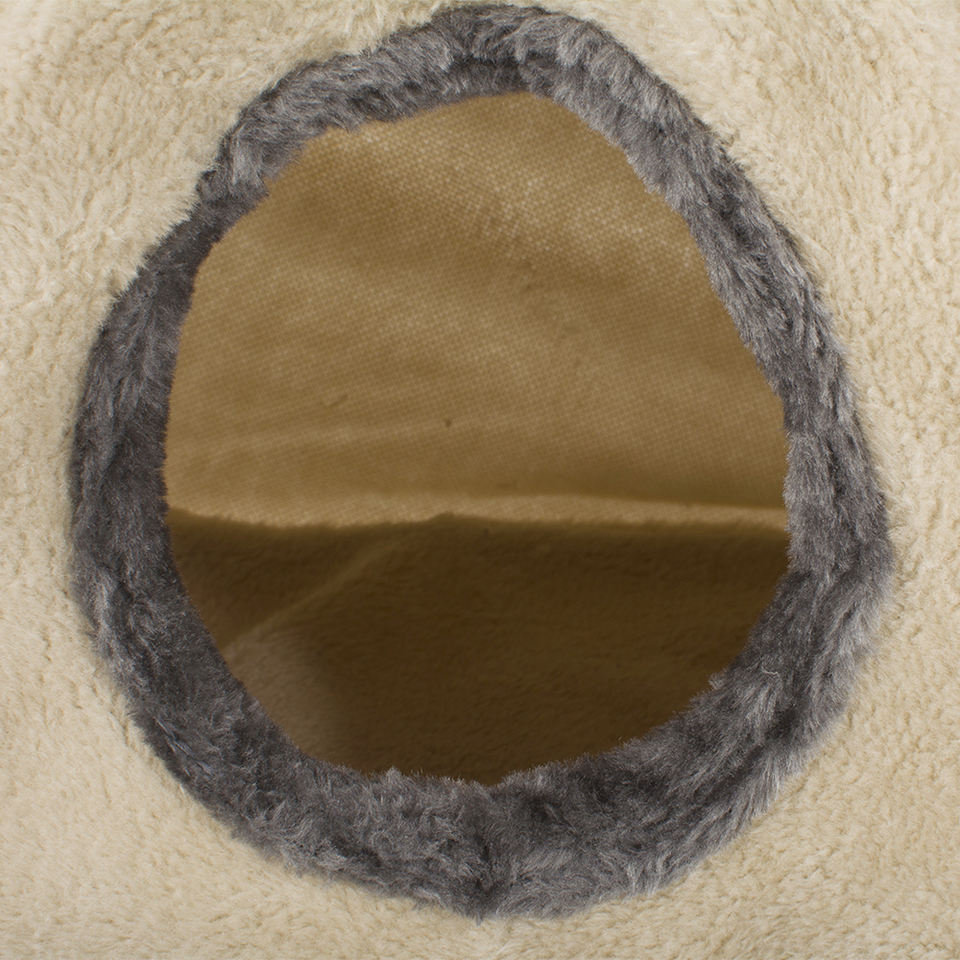 Wholesale Wooden Indoor Pet Supplier Scratcher Cat House