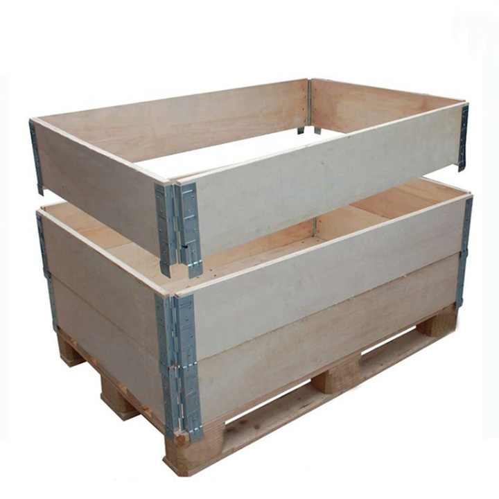 Export ready stackable and foldable wooden pallet collar| Alibaba.com