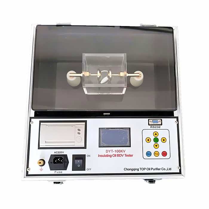 ASTM D1816 D877 Dielectric Oil Breakdown Voltage Tester - Up to 100kV ...