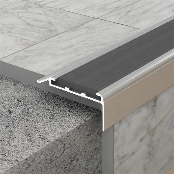 NIUYUAN Stair Edging Metal Aluminium Angle Stair Nosing