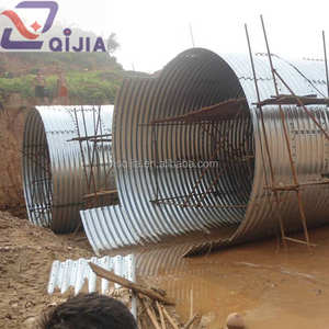 Source The Right Wholesale large diameter semicircle corrugated culvert ...