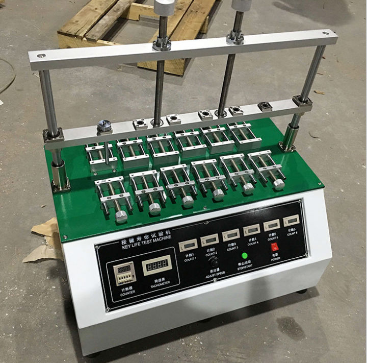 6 Stations Button/key Durability Life Test Machine by Glomro
