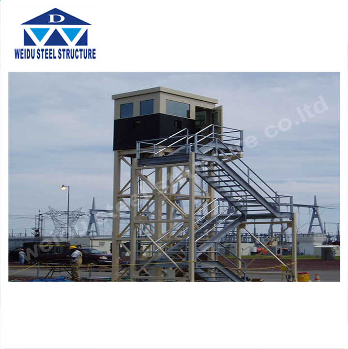 AR500 /Q355 Guard House Platform Observation Towers Security Watch ...