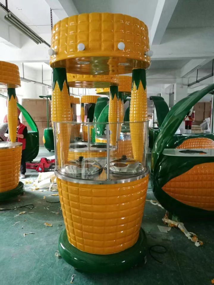New Outdoor Sweet Corn Cart Kiosk for Hotels and Snack Factories ...