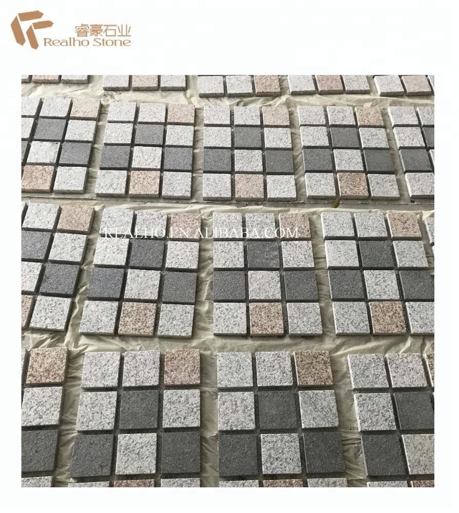 Deals Granite Interlocking Pavers Grey Granite Option | Alibaba.com