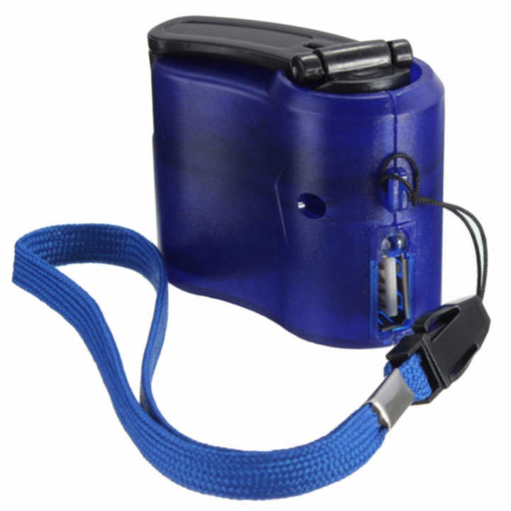 USB Hand Crank Charger - Emergency Power for Mobiles