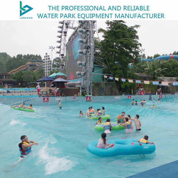 Aquapark Air Powered Wave Pool Equipment - Max Capacity 500kg