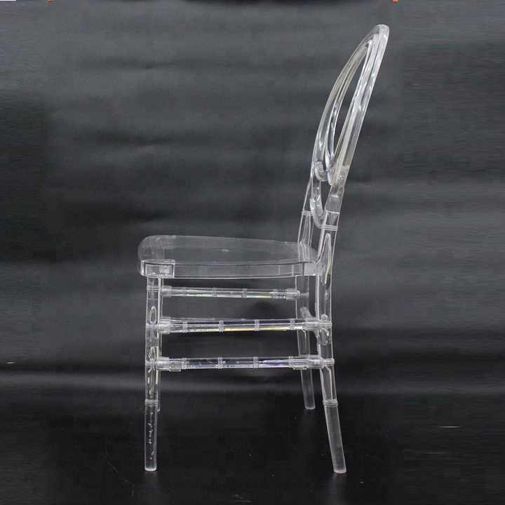 Modern Transparent Plastic Chiavari Phoenix Wedding Chairs