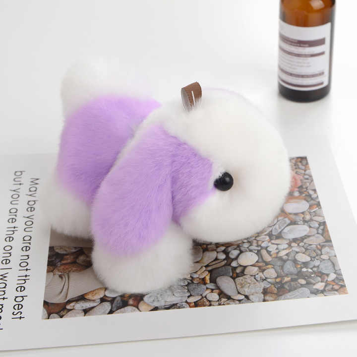 bespoke stuffed plush toy keychain plush dog key chain soft animal ...