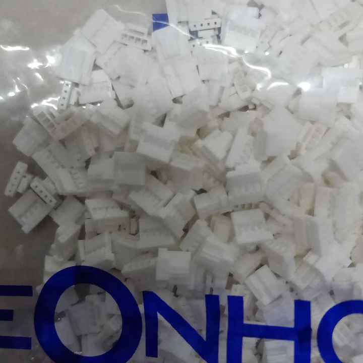 Yeonho-conector de carcasa de 6 pines, paso de 1,25mm, 12507HS-06L, Conector de cable a placa