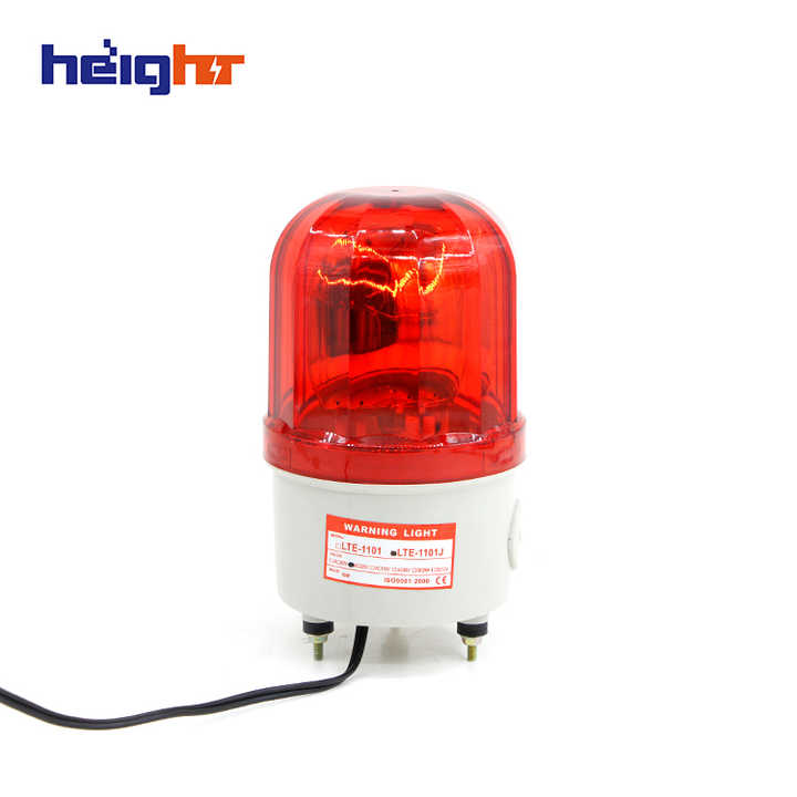 Led Rotating Blinking Flash Warning Light 220V Traffic Warning Light
