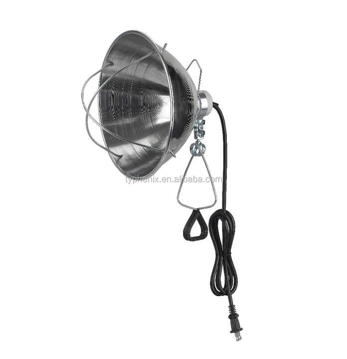 10" Brooder Lamp - Efficient Heat for Poultry & Reptiles