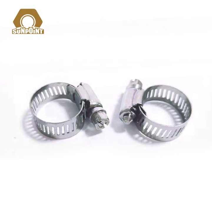 DIN3017 China Worm Drive Clamp Mini/small Hose Clip Quick Lock 4mm ...