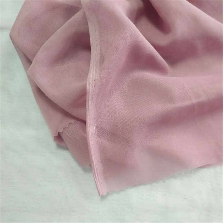 1650 Twisted Spun Polyester Voile Fabric for Scarf to Japan