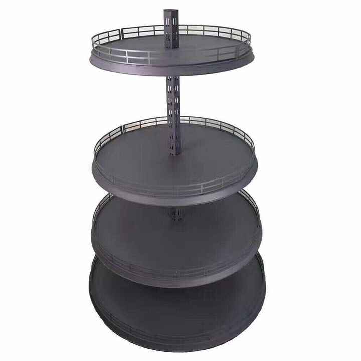 Circular Supermarket Shelf - Durable & Versatile Design