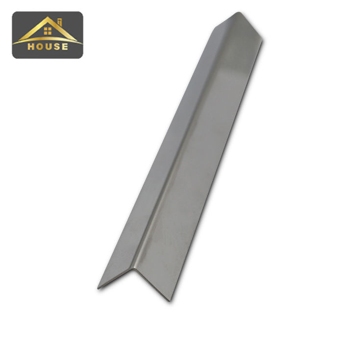 Decorative Silver Stainless Steel Angle Tile Trim Profiles