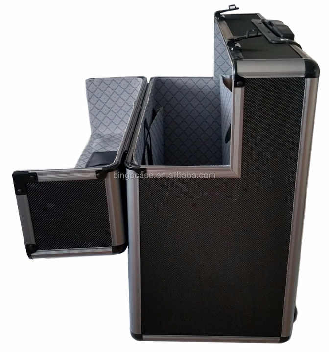 Aluminum Pilot Wheeled Trolley Case - Durable & Versatile