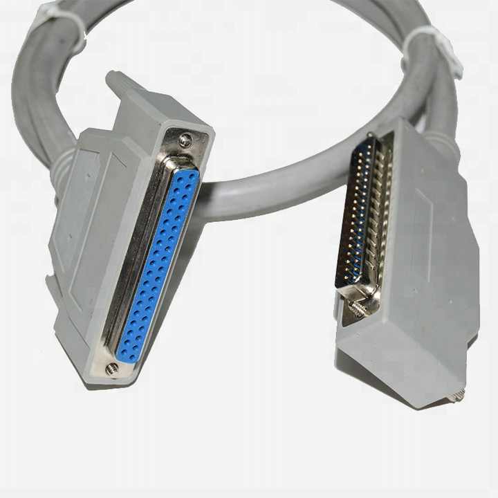 D-sub 37 Pin Male To Female Right-angle Molding Plug Wire Harness Db37 ...