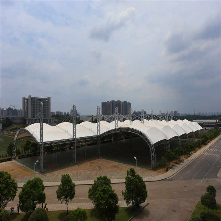 Durable Steel Frame Truss Structure for Sports Halls