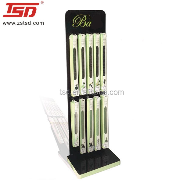 Custom Free Standing Hair Extension Display Racks for Beauty Salons and ...