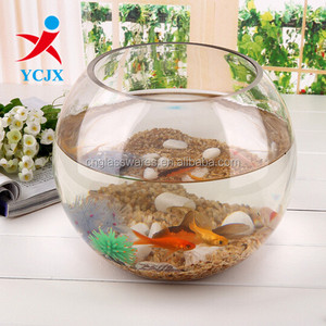 round glass fish tank, aquarium fish tank