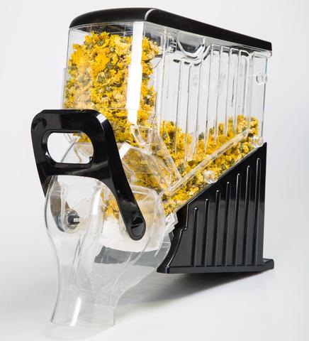 Ecobox narrow type dry goods topping bulk food dry fruit dispenser for ...