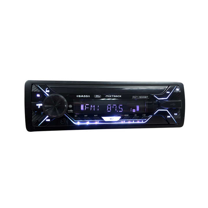 Multimedia Abnehmbarer mechless LCD Hoch auflosender Single DIN Auto Stereo empfanger mit integriertem USB SD Karten