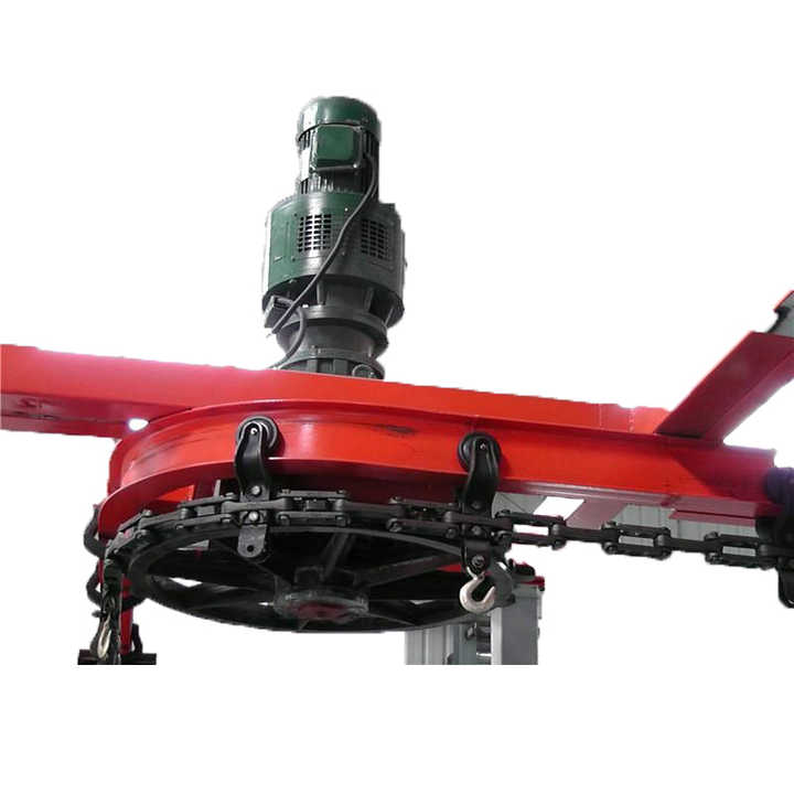 Automatic I-Beam Monorail Trolley Overhead Conveyor Chain X458