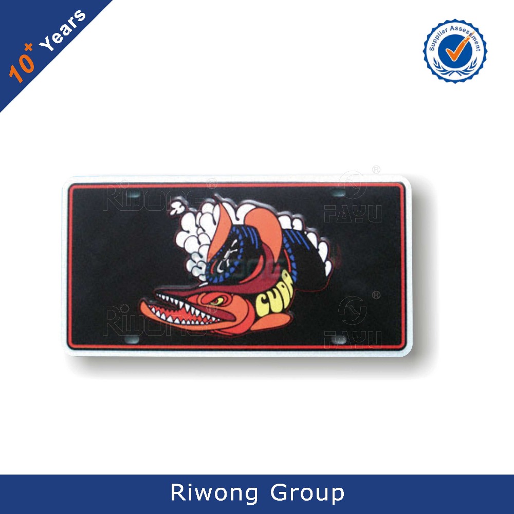Custom Novelty License Plates - Sublimation & Engraving