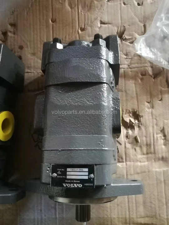 GEAR PUMP 14537295 for VOLVO EXCAVATOR KAWASAKI HYDRAULIC PUMP