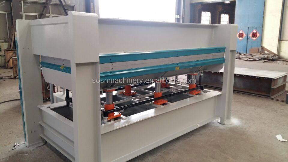 wood pressing machine hot press hydraulic press for plywood, pvc, MDF ...