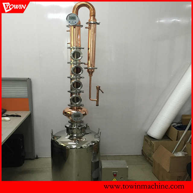Turn-key 200Lt/26 Gallon Alcohol Distillation Cooper Moonshine Still ...
