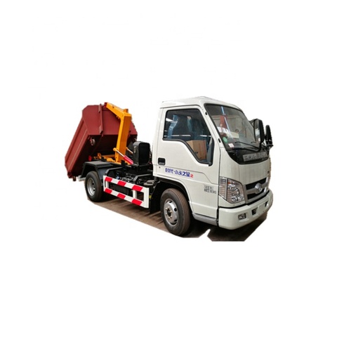 26t Self Unloading Container Trailer with Side Lifter Crane - Efficient ...