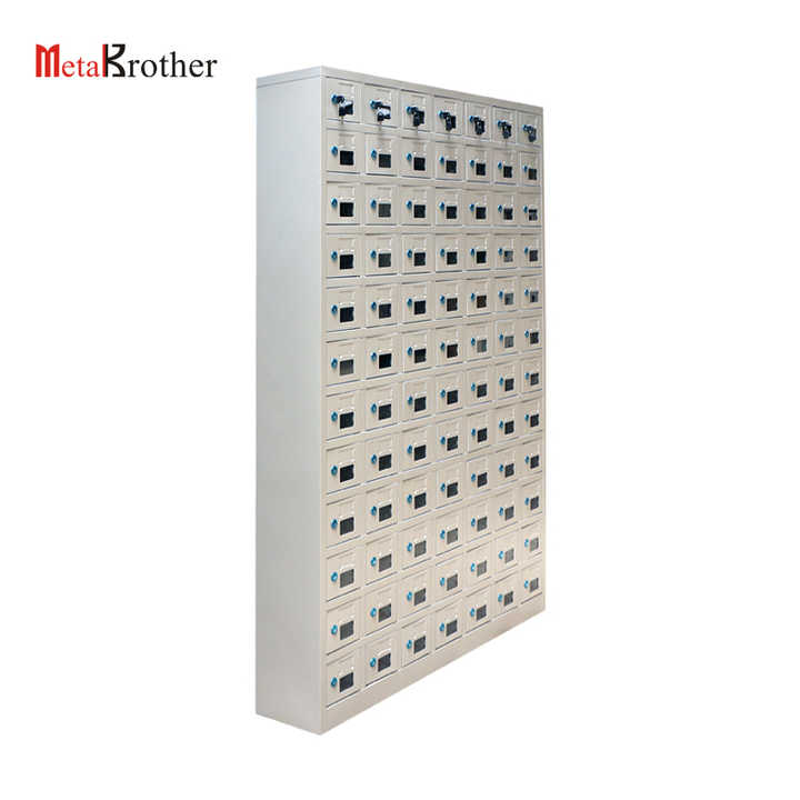 Multi-functional Metal 84 Doors Cell Phone USB Charging Station Lockers ...