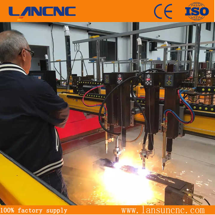 Small Gantry Auto Gas Cutter - CNC Plasma Cutting Machine